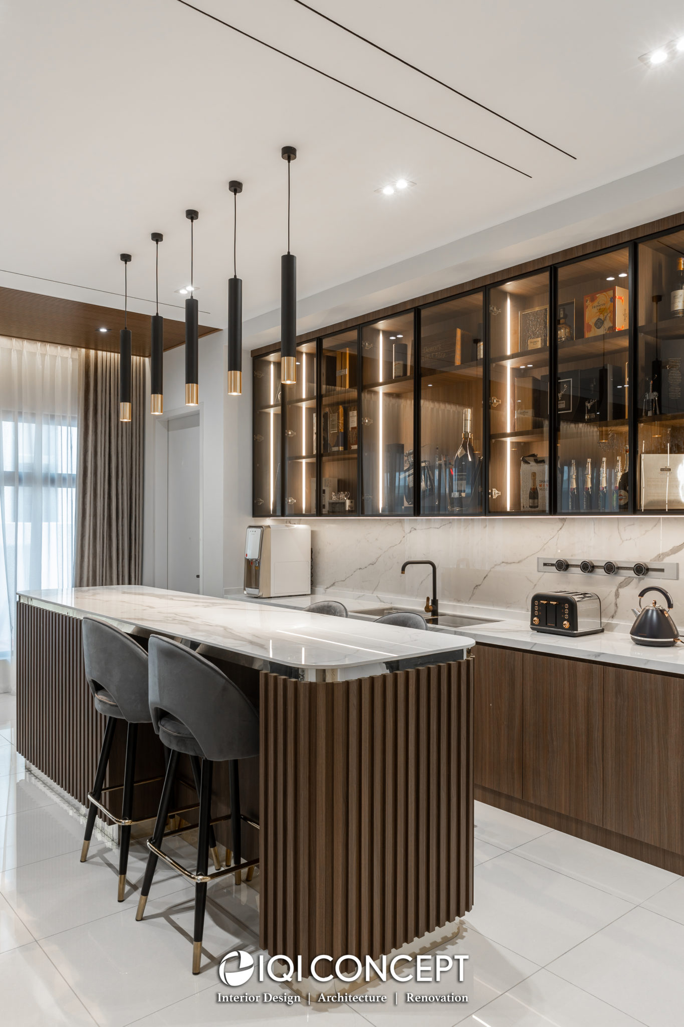 Functional Dry & Wet Kitchen for Malaysian Homes- IQI Concept